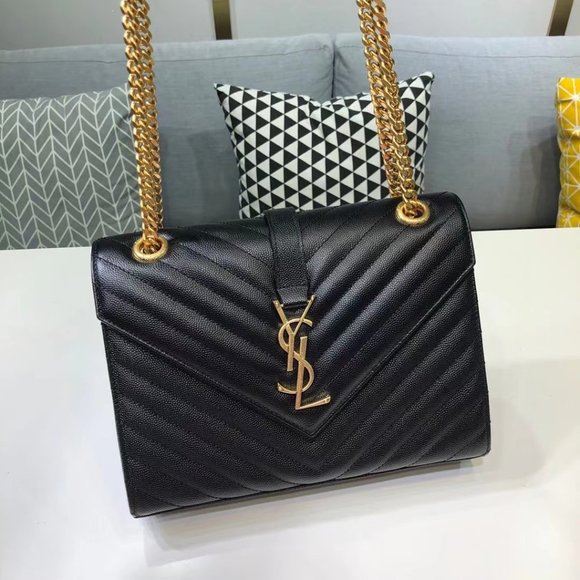 Yves Saint Laurent Bags Ysl College Large Chain Bag In Quilted yves-saint-laurent-bags-ysl-college-large-chain-bag-in-quilted